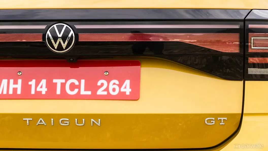 Taigun Rear Badge Image, Taigun Photos in India - CarWale
