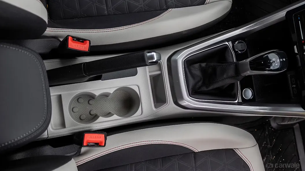 Taigun Center Console/Centre Console Storage Image, Taigun Photos in ...