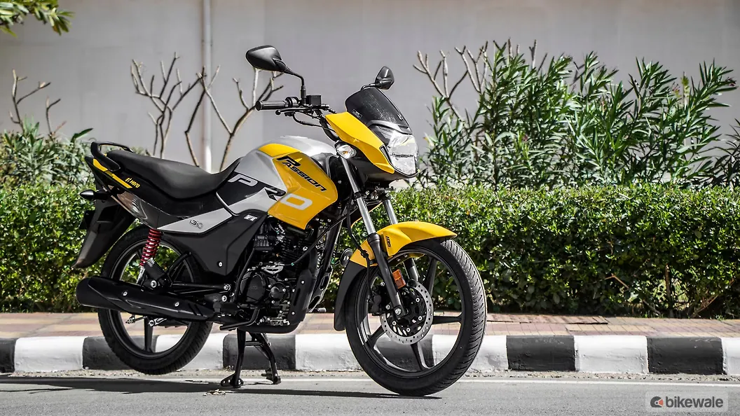 Hero Passion Pro Front Three-Quarter Image – BikeWale