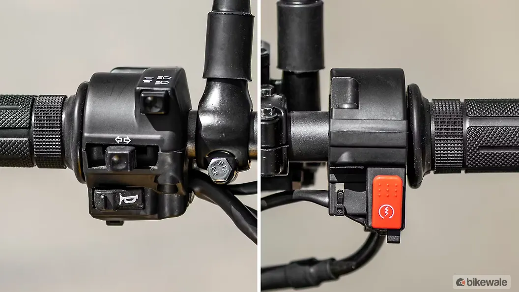 Hero Passion Pro Switchgear Image – BikeWale