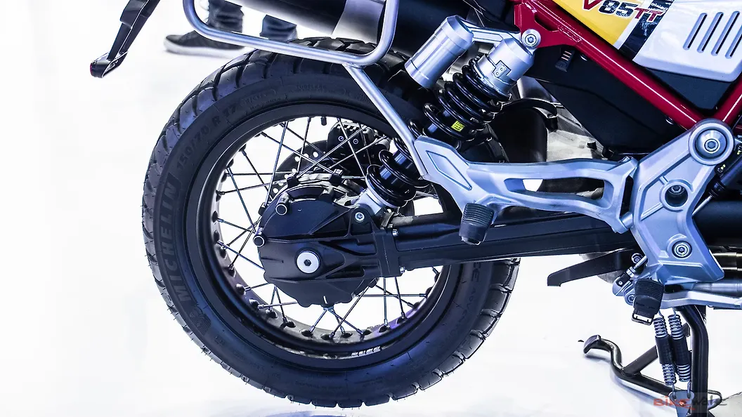 Moto Guzzi V85 Rear FootPeg Image – BikeWale