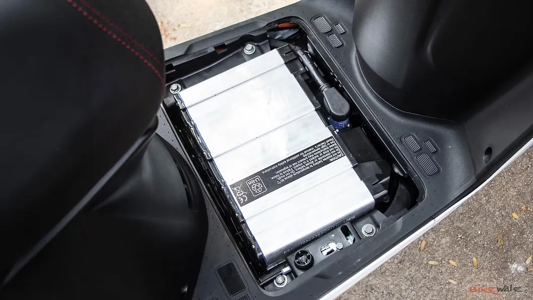 TVS iQube Underseat Storage Image – BikeWale