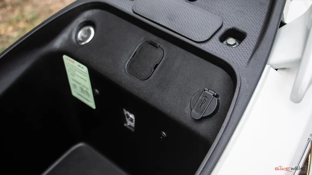 TVS iQube Underseat Storage Image – BikeWale