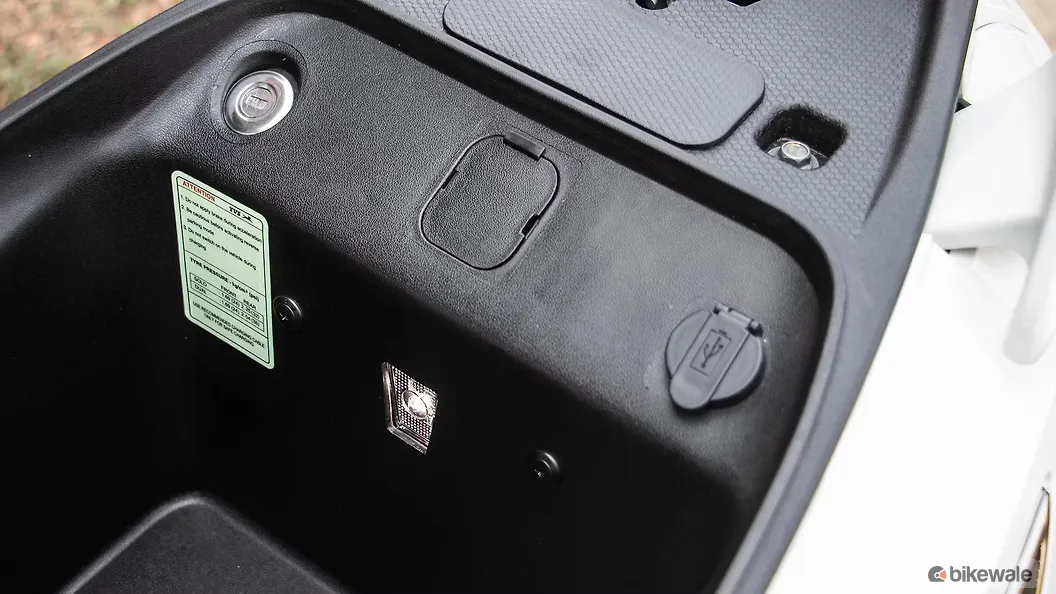 TVS iQube Underseat Storage Image – BikeWale