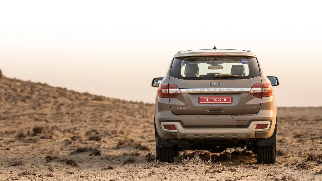 Endeavour Rear View Image, Endeavour Photos in India - CarWale