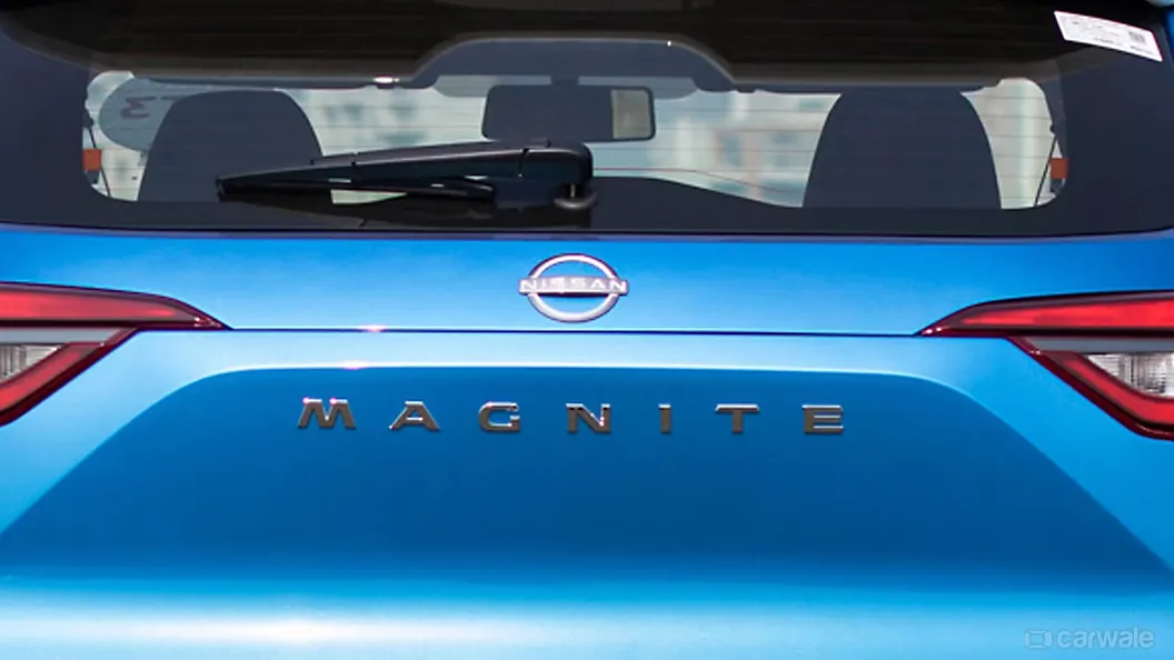 Magnite Rear Badge Image, Magnite Photos in India - CarWale