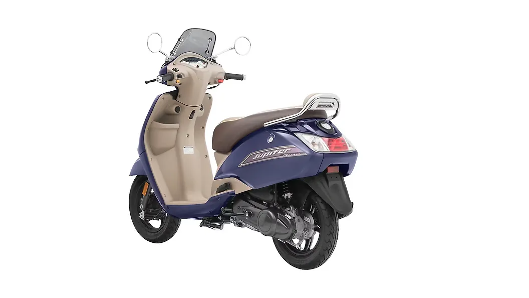 TVS Jupiter Rear Three-Quarter Image – BikeWale