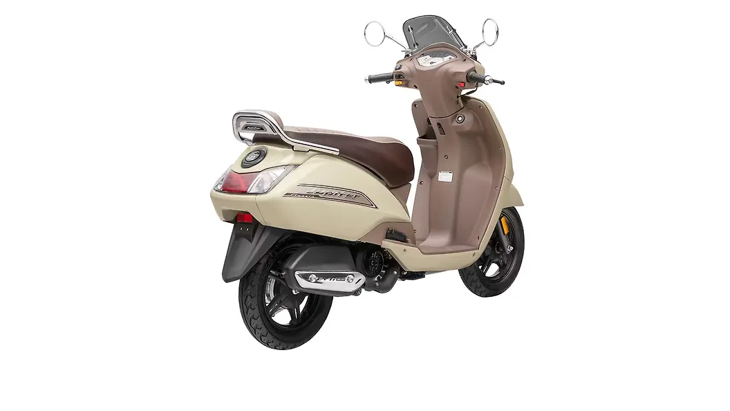 TVS Jupiter Rear Three-Quarter Image – BikeWale