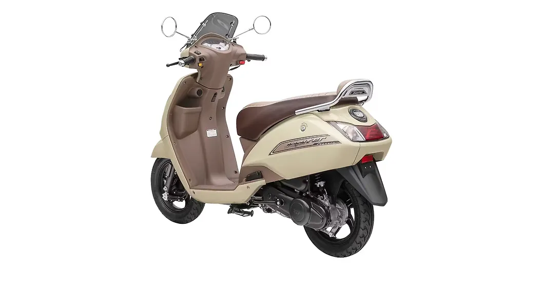 TVS Jupiter Rear Three-Quarter Image – BikeWale