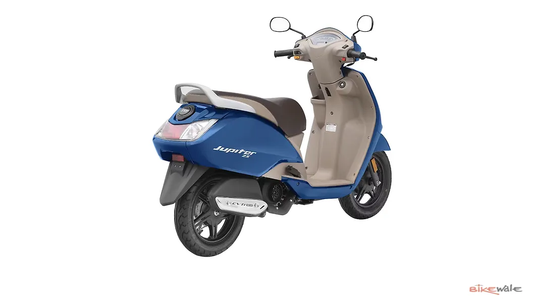 TVS Jupiter Rear Three-Quarter Image – BikeWale