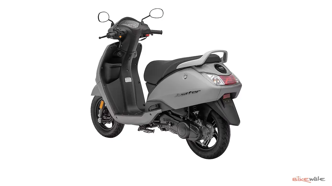 TVS Jupiter Rear Three-Quarter Image – BikeWale