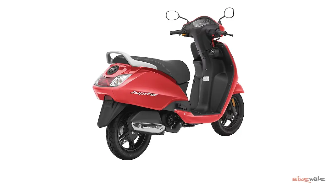 TVS Jupiter Rear Three-Quarter Image – BikeWale