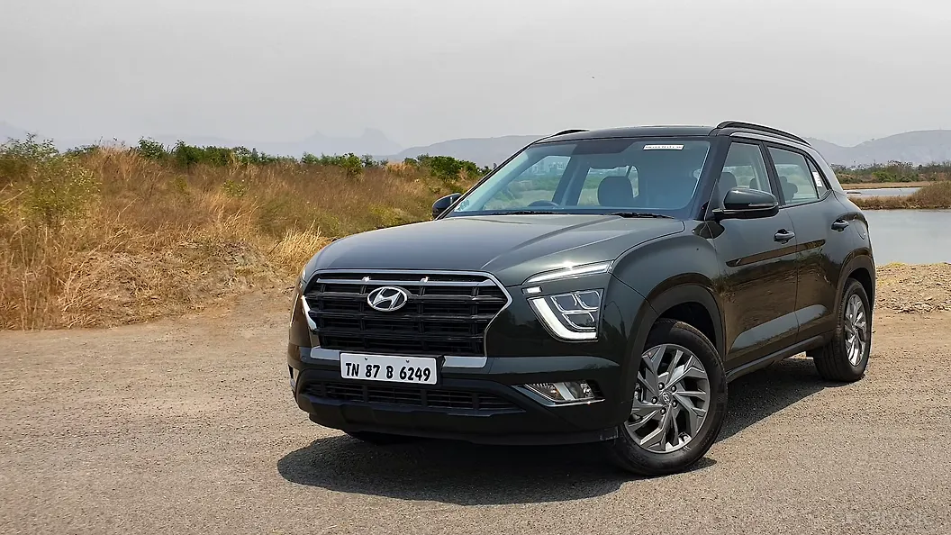 Creta Left Front Three Quarter Exterior Image, Creta Photos in India ...