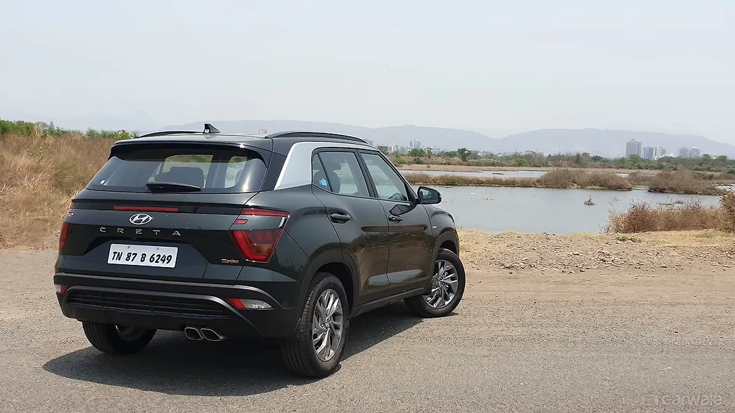 Creta Rear View Exterior Image, Creta Photos in India - CarWale