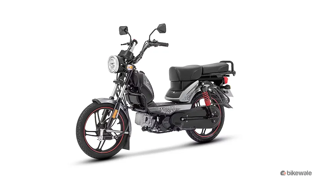 TVS XL 100 Heavy Duty Left Front Three Quarter Image – BikeWale