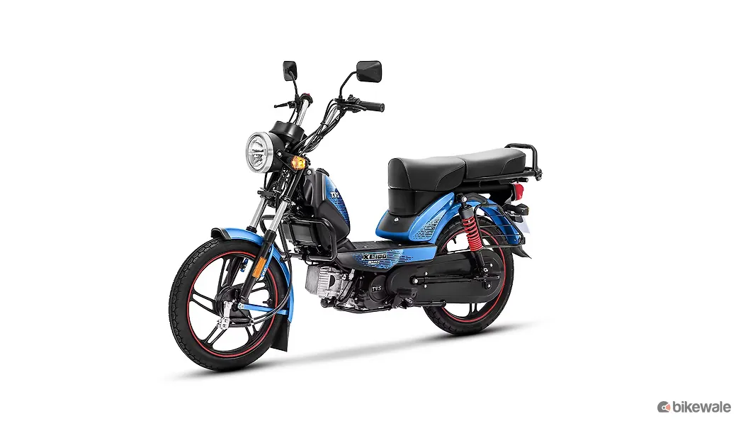 TVS XL 100 Heavy Duty Left Front Three Quarter Image – BikeWale