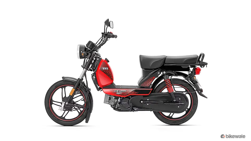 TVS XL 100 Heavy Duty Front View Image – BikeWale