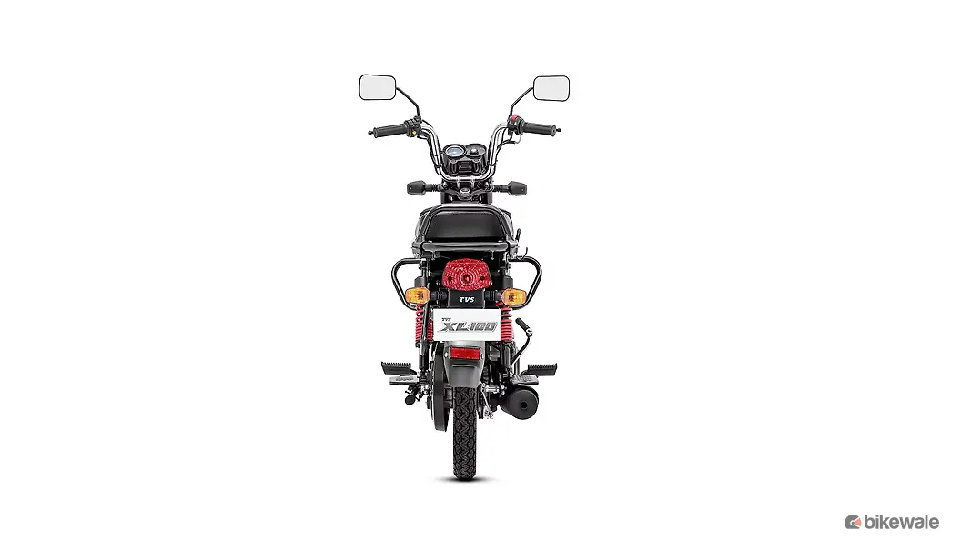TVS XL 100 Heavy Duty Rear View Image – BikeWale