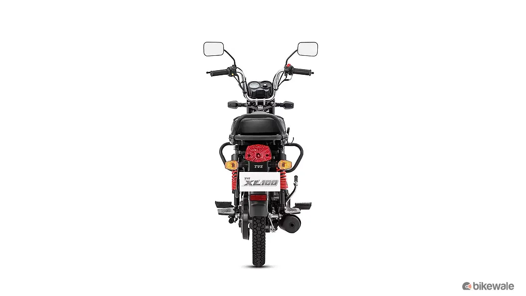 TVS XL 100 Heavy Duty Rear View Image – BikeWale