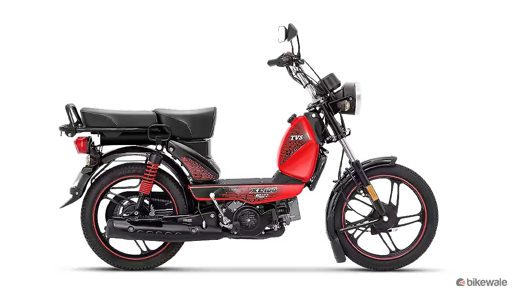TVS XL 100 Heavy Duty Right Side View Image – BikeWale