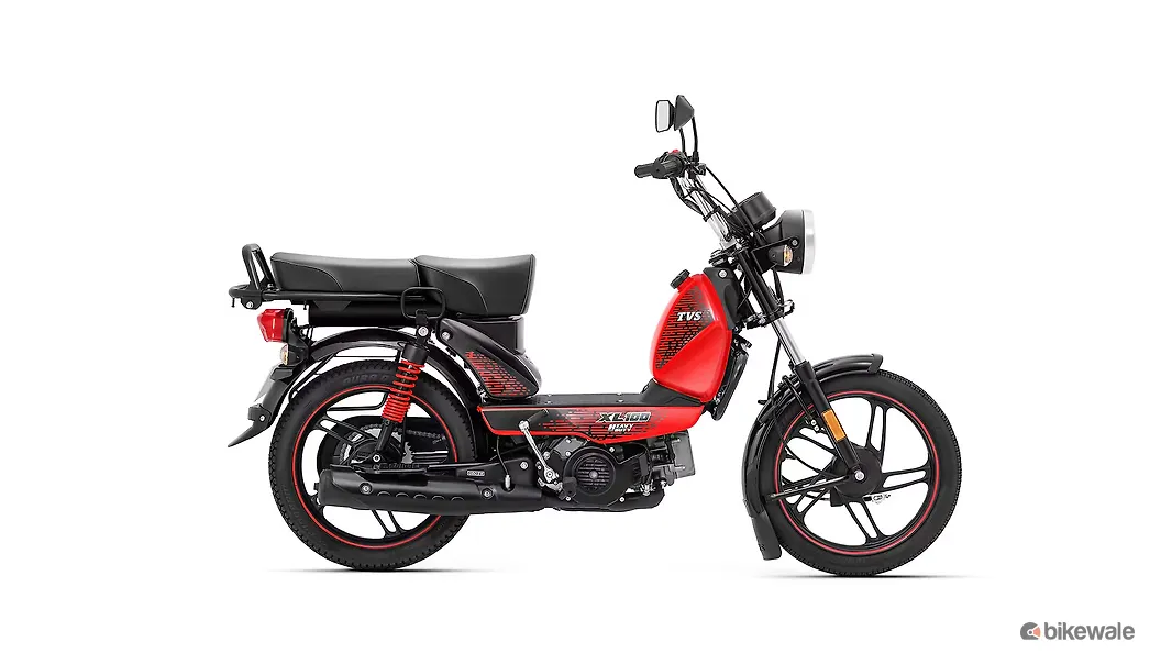 TVS XL 100 Heavy Duty Right Side View Image – BikeWale