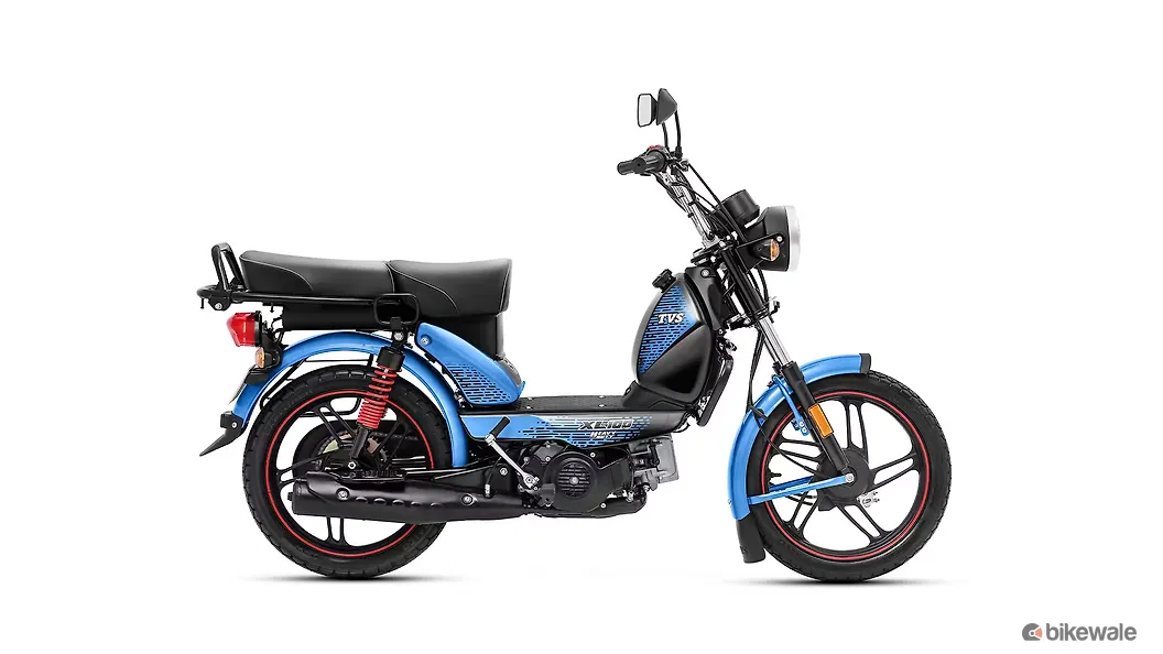 TVS XL 100 Heavy Duty Right Front Three Quarter Image – BikeWale