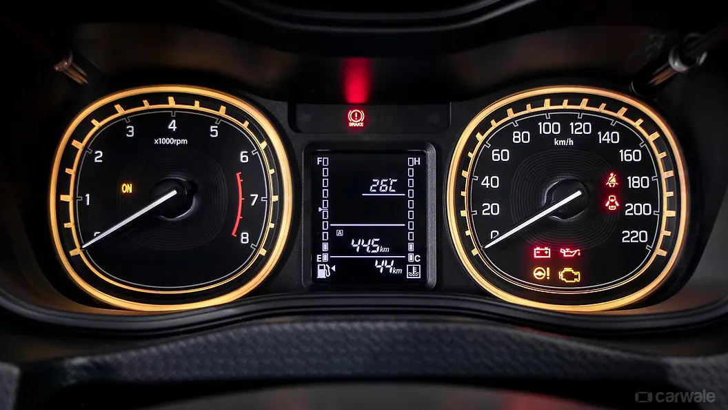 Urban Cruiser Instrument Cluster Image, Urban Cruiser Photos in India ...