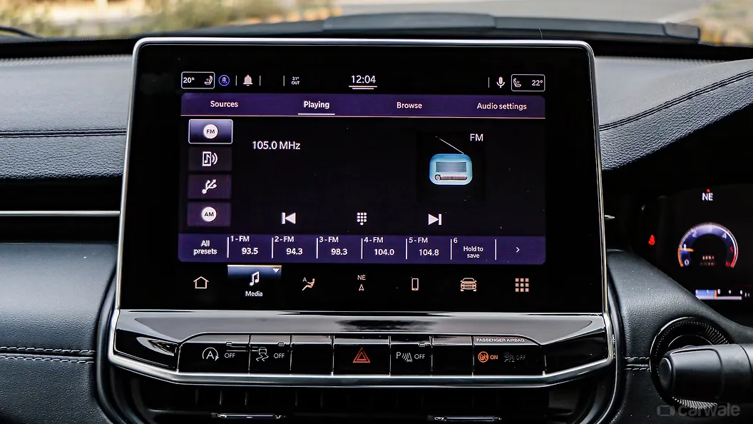 Compass Infotainment System Image, Compass Photos in India - CarWale