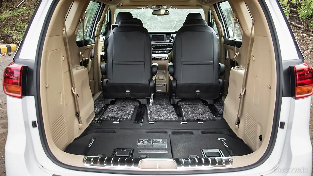 Carnival Bootspace Second and Third Row Folded Image, Carnival Photos ...