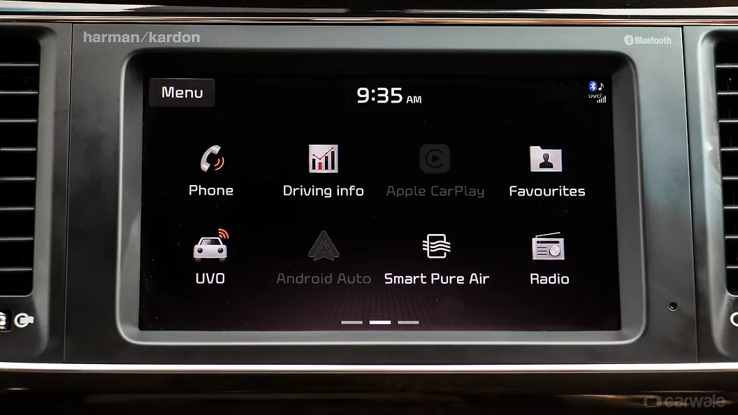 Carnival Infotainment System Image, Carnival Photos in India - CarWale