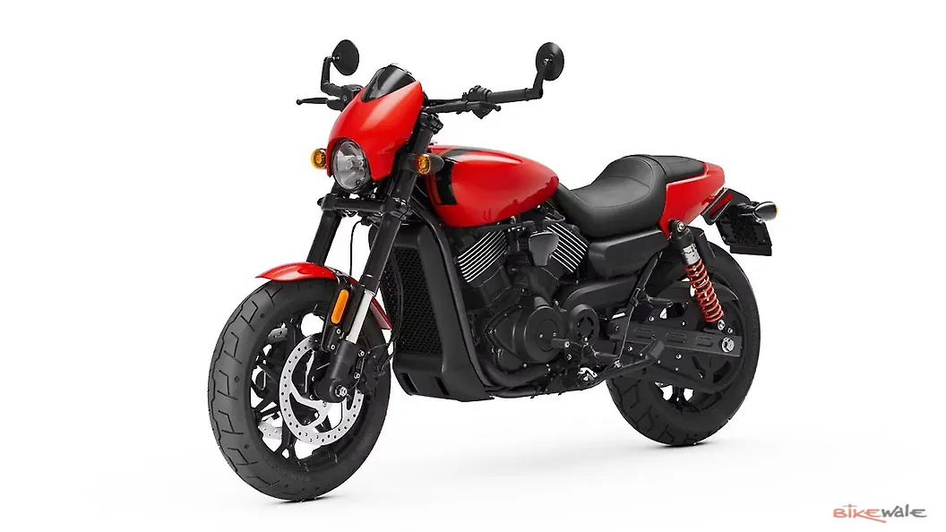 Harley-Davidson Street Rod Front Three-Quarter Image – BikeWale