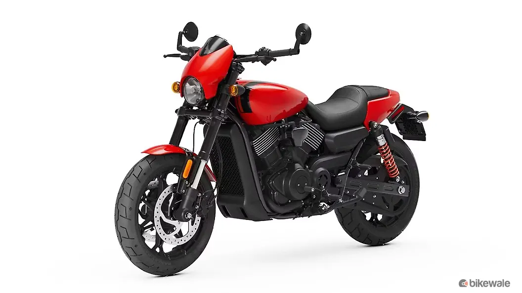 Harley-Davidson Street Rod Front Three-Quarter Image – BikeWale