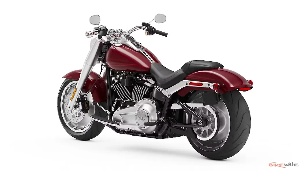 Harley-Davidson Fat Boy Special Rear Three-Quarter Image – BikeWale