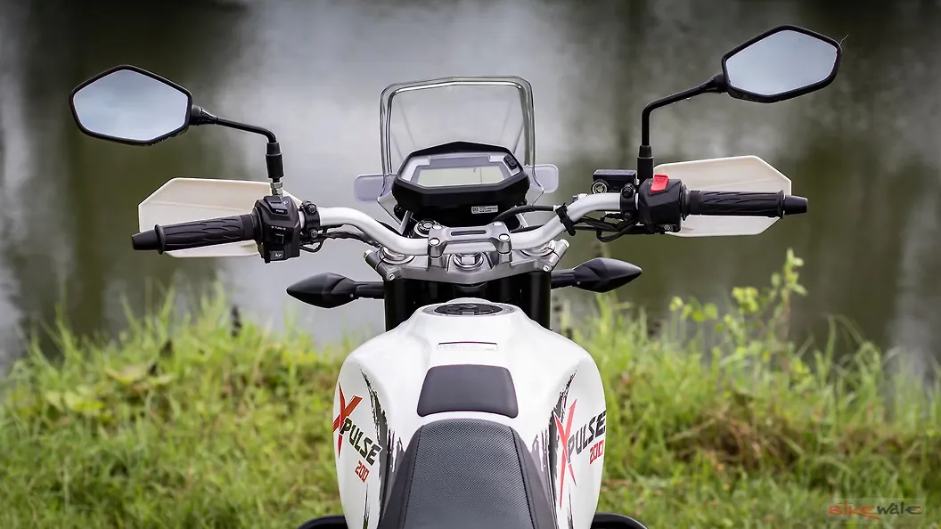 Hero Xpulse 200 Rear Three-Quarter Image – BikeWale