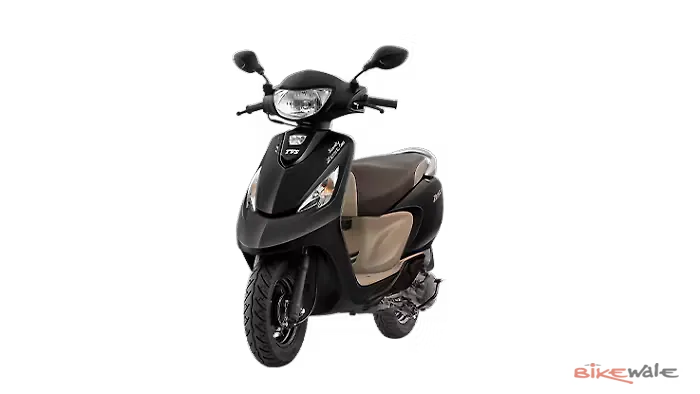 TVS Scooty Zest 110 Left Rear Three Quarter Image – BikeWale