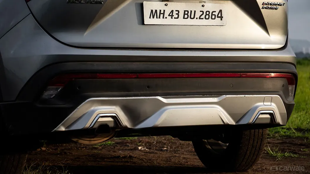 Hector [2019-2021] Rear Bumper Image, Hector [2019-2021] Photos in ...