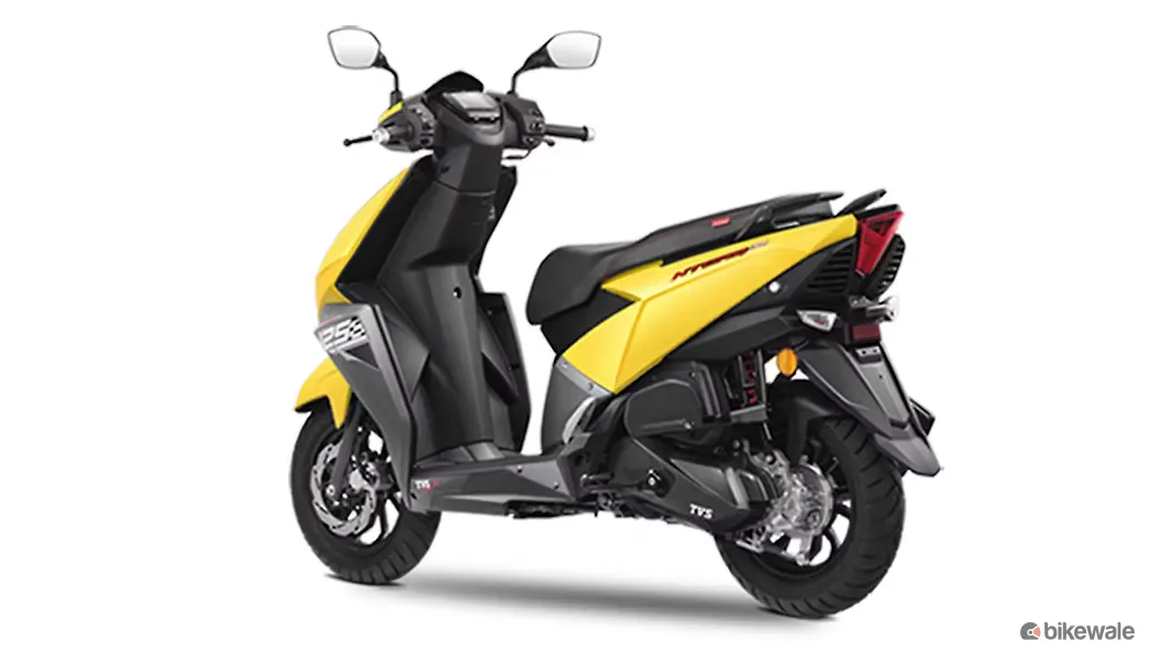 TVS Ntorq 125 Rear Three-Quarter Image – BikeWale
