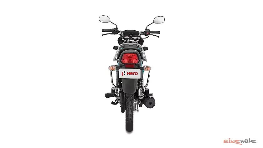 Hero HF Deluxe Rear View Image – BikeWale