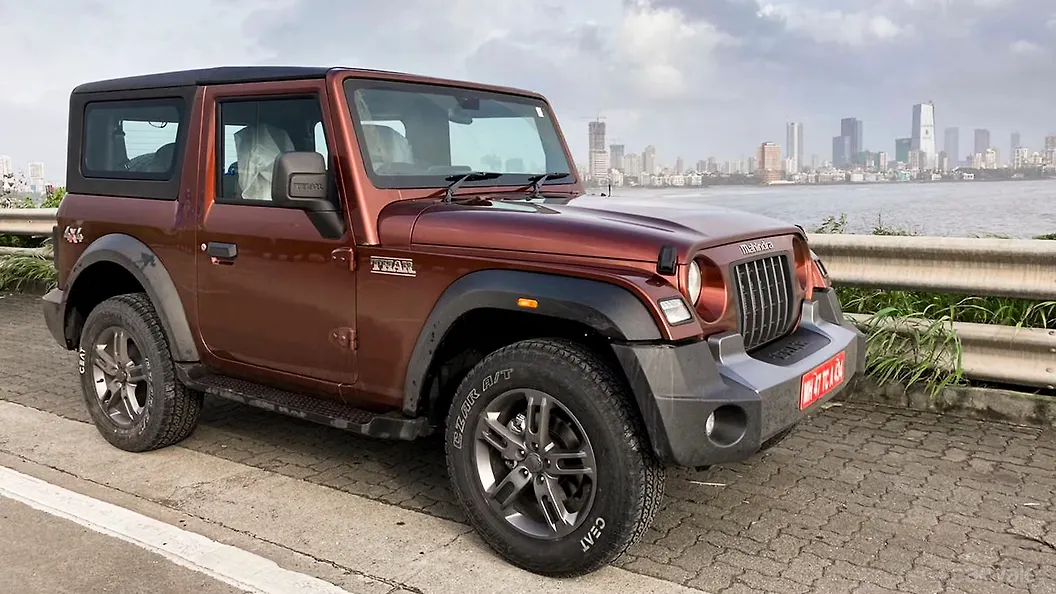 Thar Left Front Three Quarter Image, Thar Photos in India - CarWale