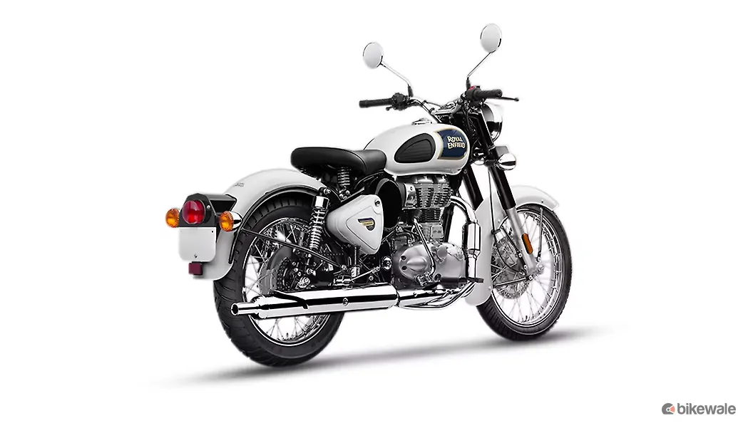 Royal Enfield Classic 350 [2020] Rear Three-Quarter Image – BikeWale