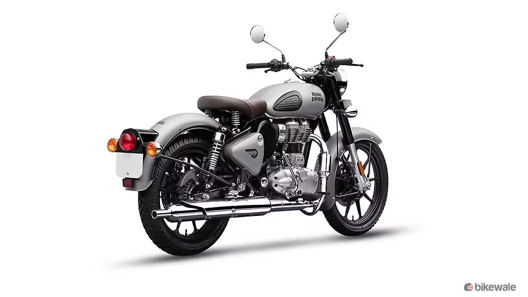 Royal Enfield Classic 350 [2020] Rear Three-Quarter Image – BikeWale