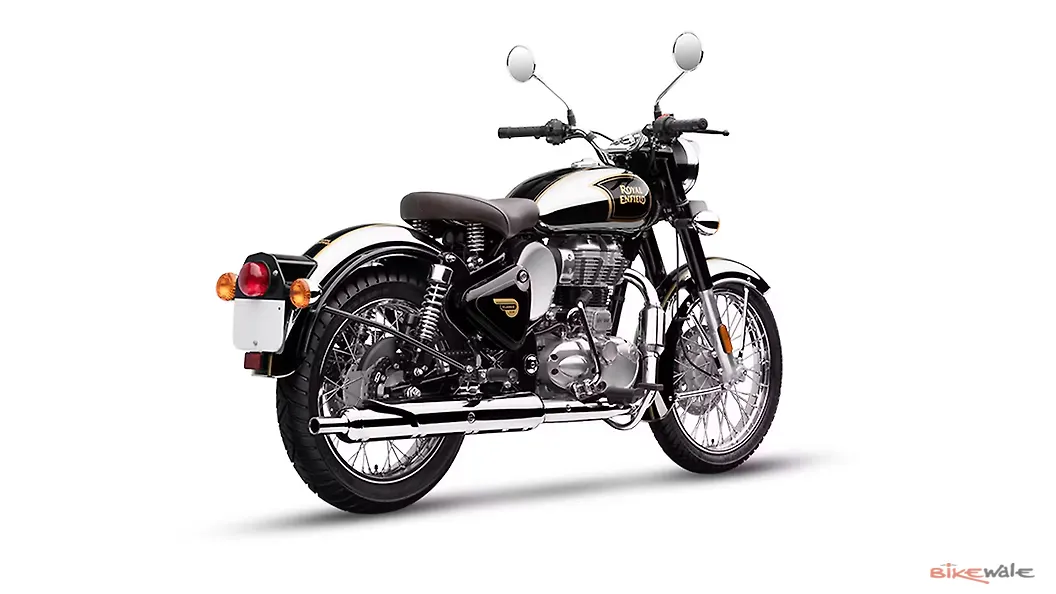 Royal Enfield Classic 350 [2020] Rear Three-Quarter Image – BikeWale