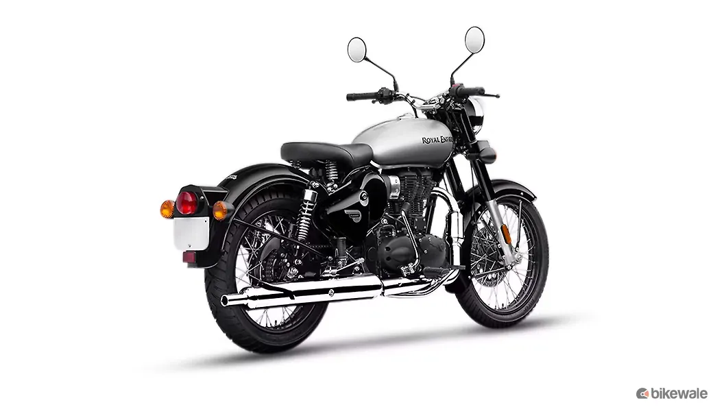Royal Enfield Classic 350 [2020] Rear Three-Quarter Image – BikeWale
