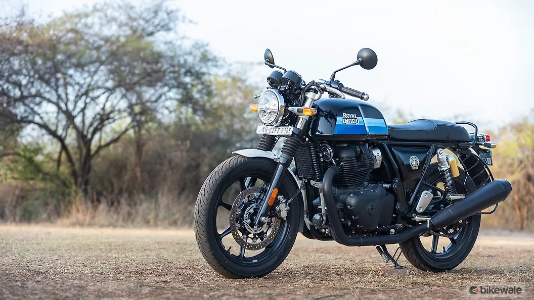 Royal Enfield Continental GT 650 Left Front Three Quarter Image – BikeWale