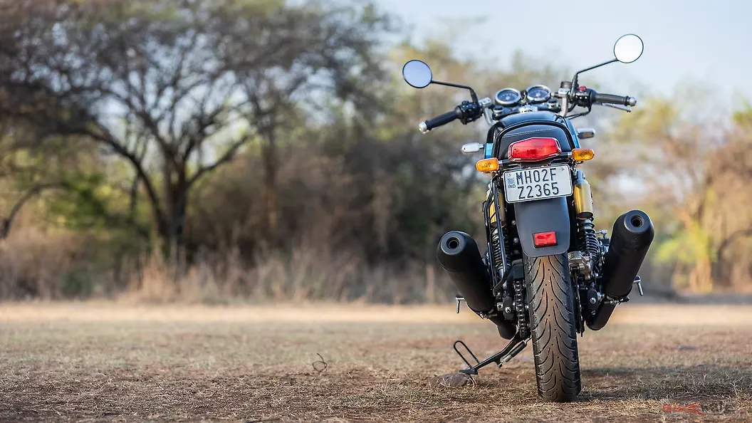 Royal Enfield Continental GT 650 Rear View Image – BikeWale