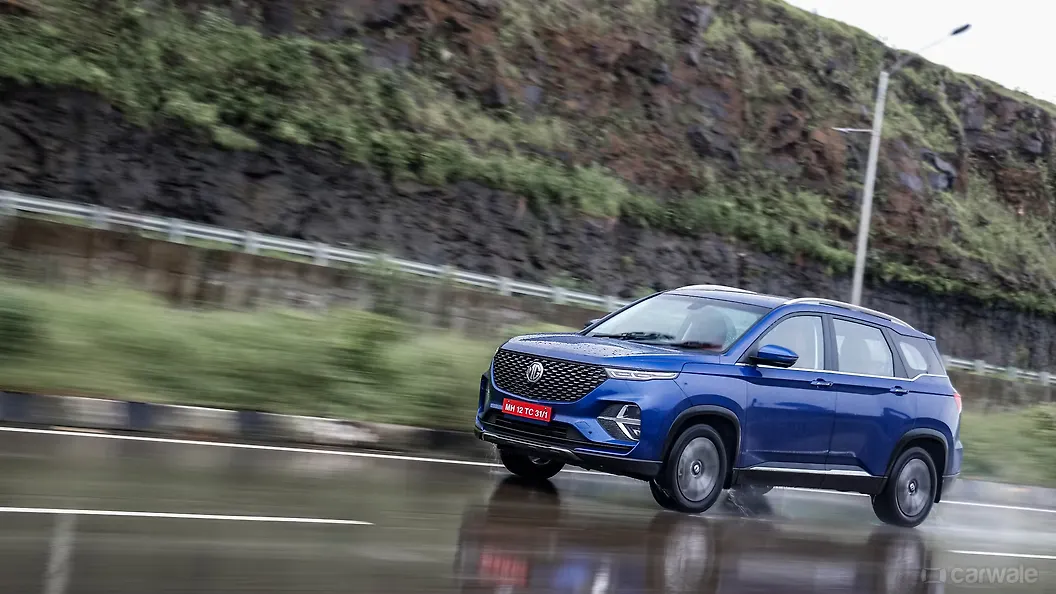 Hector Plus Left Front Three Quarter Image, Hector Plus Photos in India ...