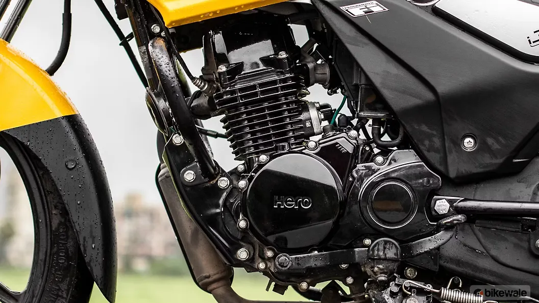 Hero Passion Pro Engine From Left Image – BikeWale