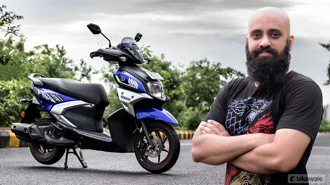 Yamaha Ray ZR 125 Right Front Three Quarter Image – BikeWale