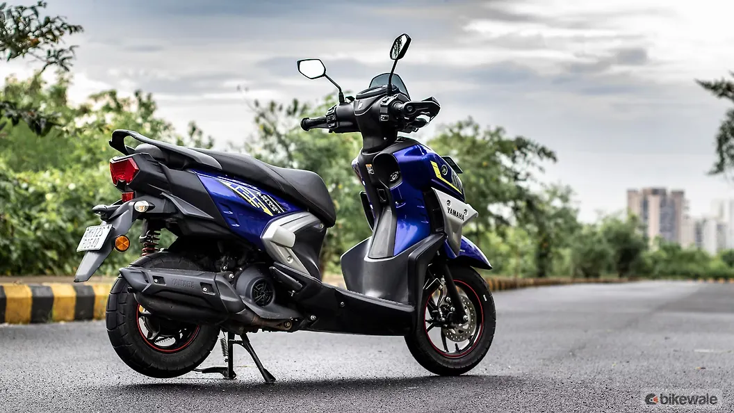 Yamaha Ray ZR 125 Left Rear Three Quarter Image – BikeWale