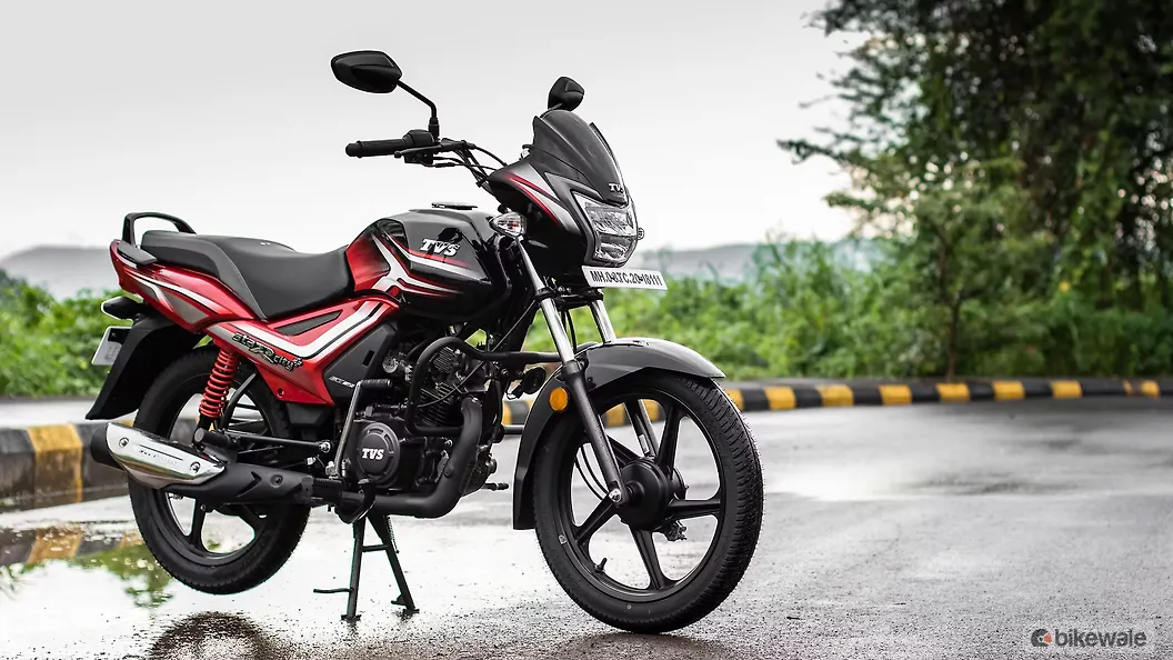 TVS Star City Plus Right Front Three Quarter Image – BikeWale